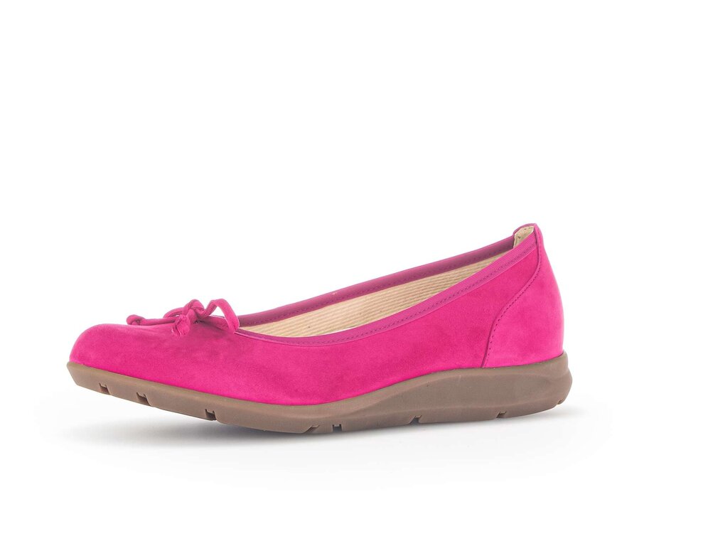 Ballerine sportive - 24.171.10 - Daim pink | Gabor