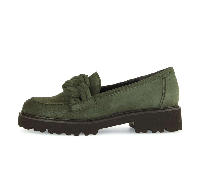 Loafer - 55.246.17 - Rauleder schwarz | Gabor