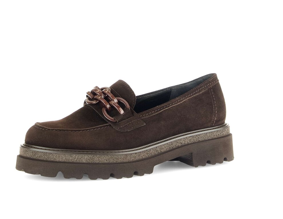 Loafer - 55.242.18 - Rauleder braun | Gabor