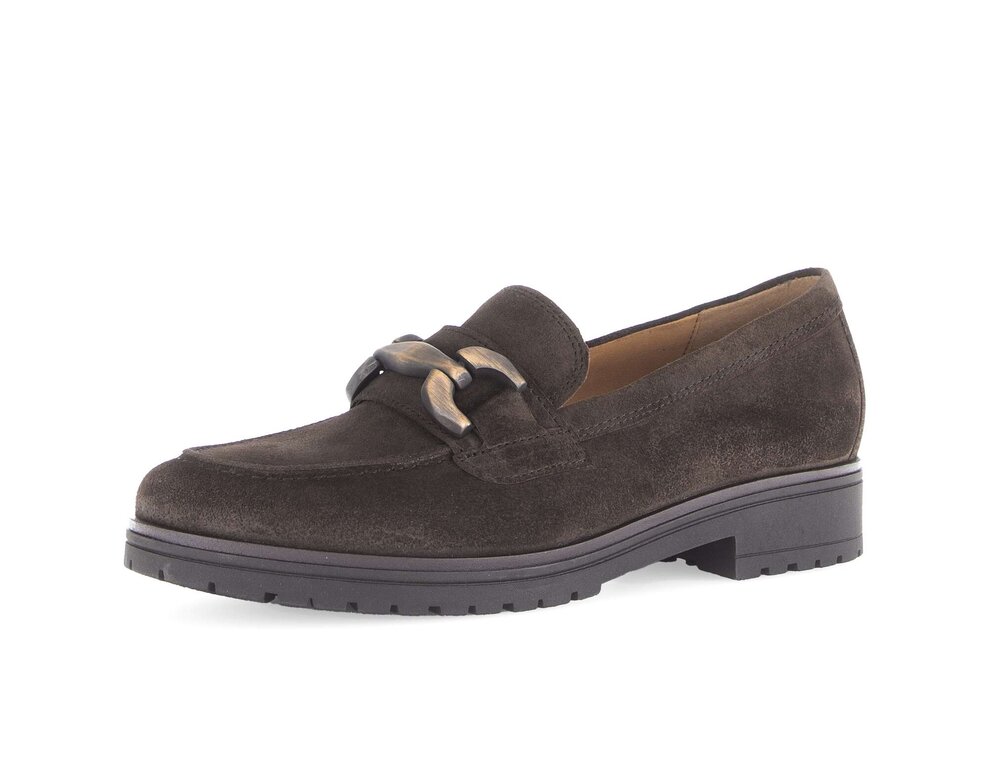 Loafer - 55.251.18 - Rauleder braun | Gabor