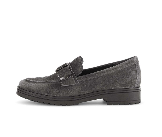 Loafer - 55.252.19 - Rauleder grau | Gabor
