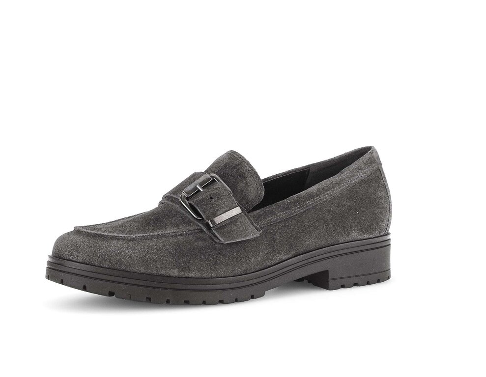 Loafer - 55.252.19 - Rauleder grau | Gabor
