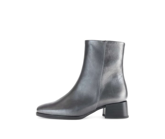 Elegante Stiefelette - 52.920.10 - Glattleder silber | Gabor
