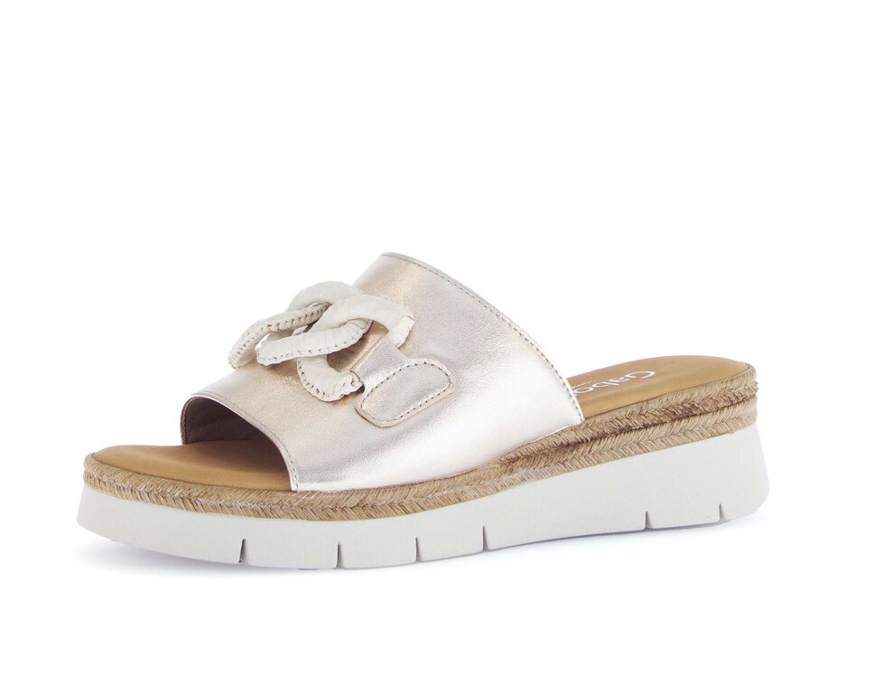 Mule - 62.892.82 - Effet cuir beige | Gabor