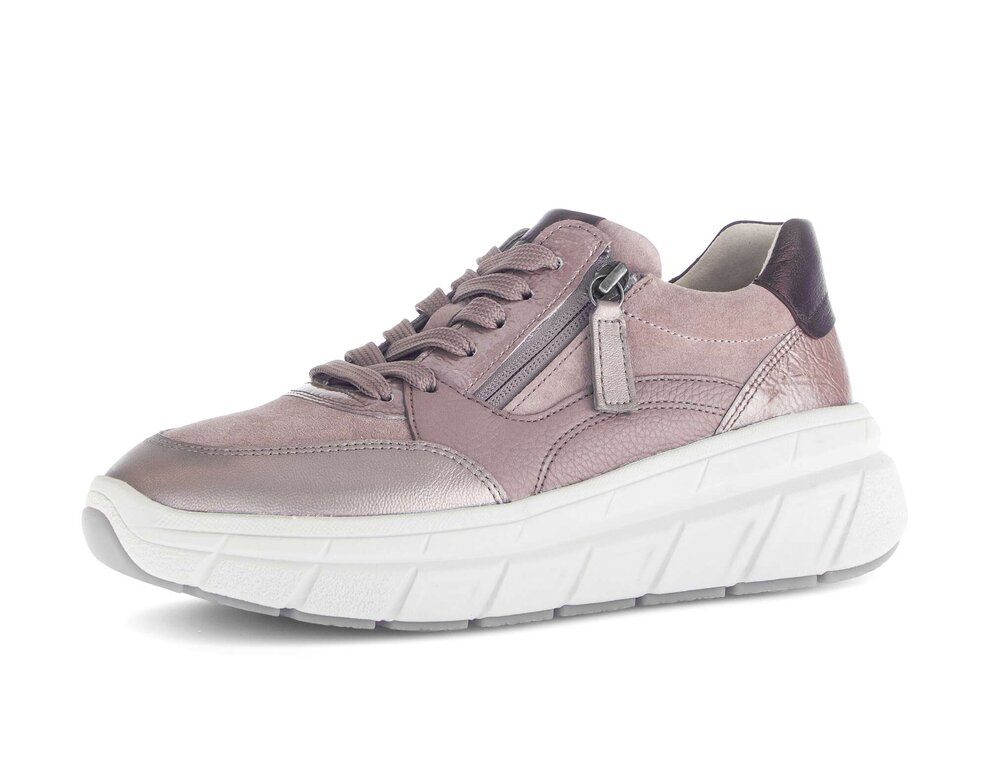 Low sneaker - 73.373.60 - Material mix leather pink | Gabor