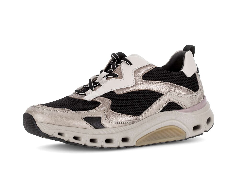 Low sneaker - 76.986.22 - Material mix leather/leather