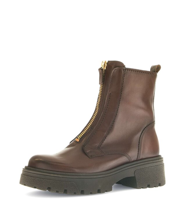 Sportliche Stiefelette - 71.763.24 - Glattleder braun