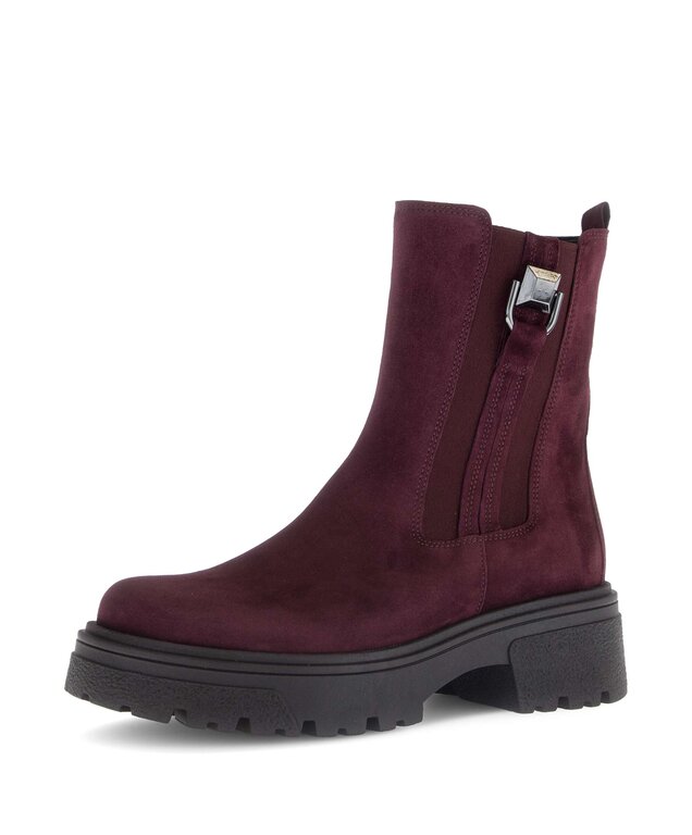 Chelsea Boot - 71.764.15 - Rauleder rot | Gabor