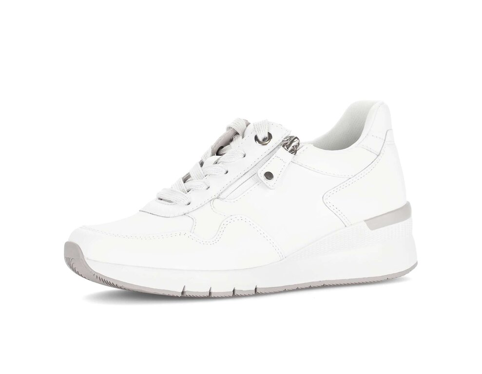 Sneaker low - 86.506.50 - Glattleder weiß | Gabor