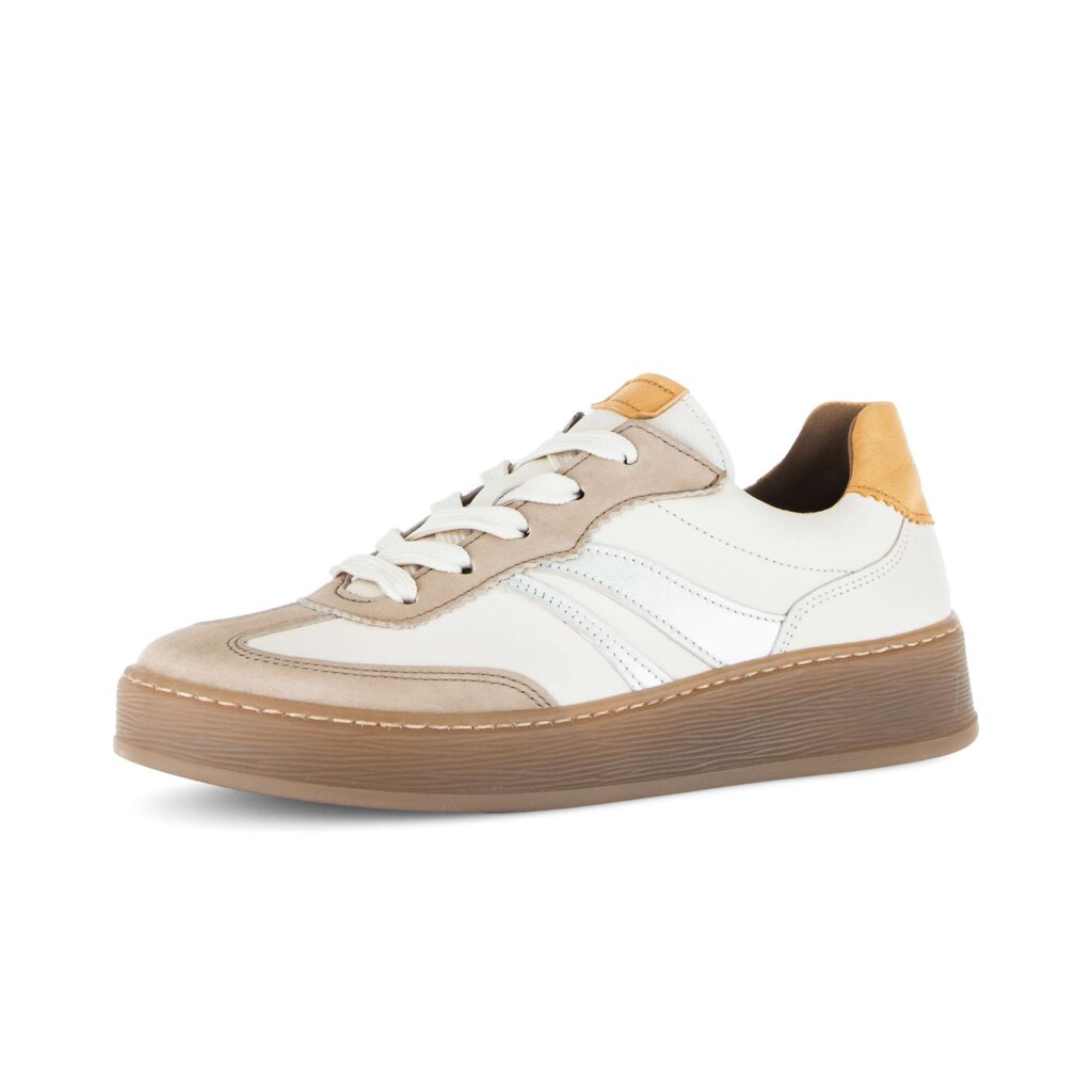 Lage sneaker - 86.475.20 - Materiaalcombi leer multicolour