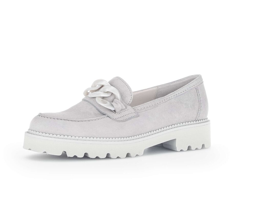 Loafer - 45.241.19 - Rauleder grau | Gabor