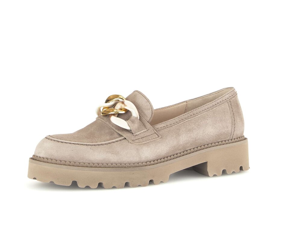 Loafer - 45.241.14 - Rauleder beige | Gabor