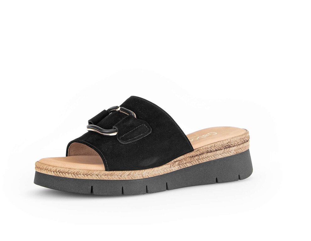 Mule - 42.892.47 - Full-grain leather black | Gabor