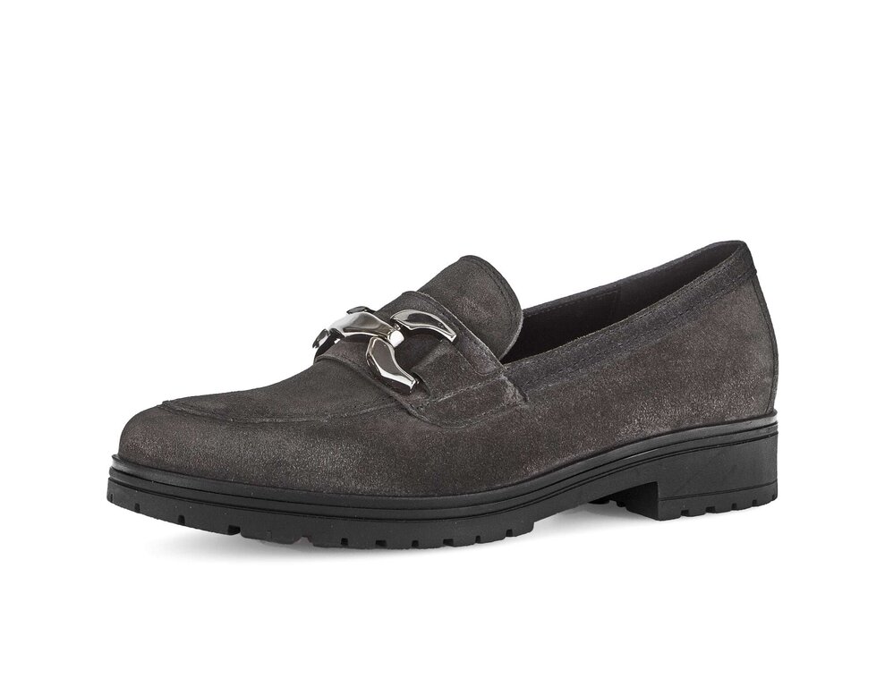 Loafer - 55.251.19 - Rauleder grau | Gabor