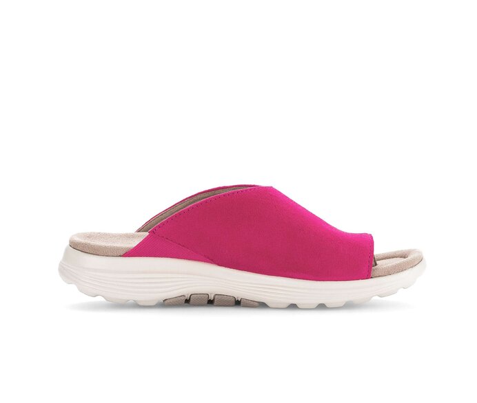 Tongs - 66.812.21 - Cuir suédé fuchsia | Gabor