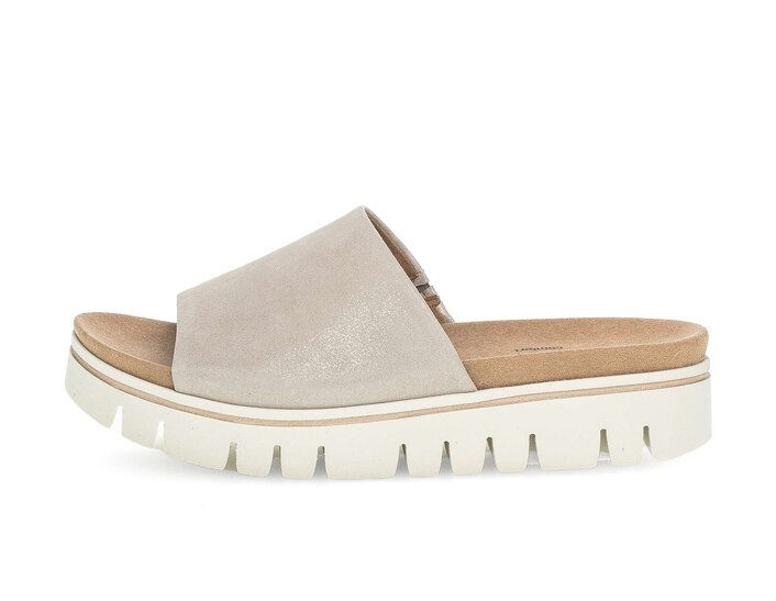 Dames Slippers van Suède in geel bestellen | Gabor
