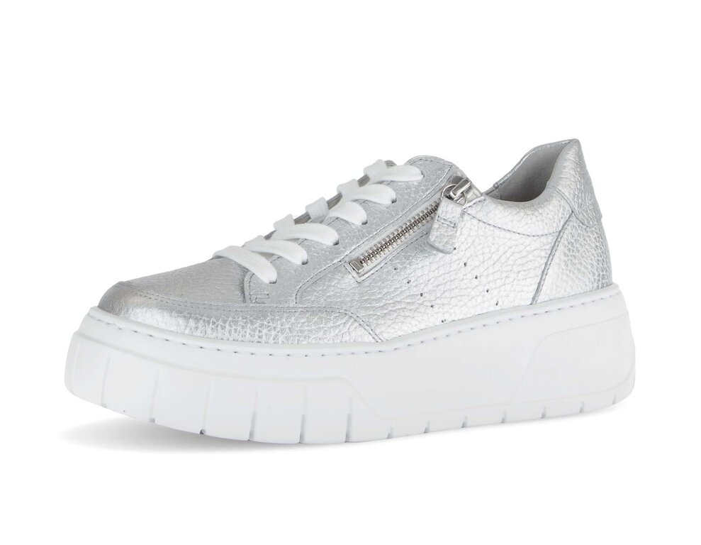 Sneaker low - 63.220.61 - Glattleder silber | Gabor