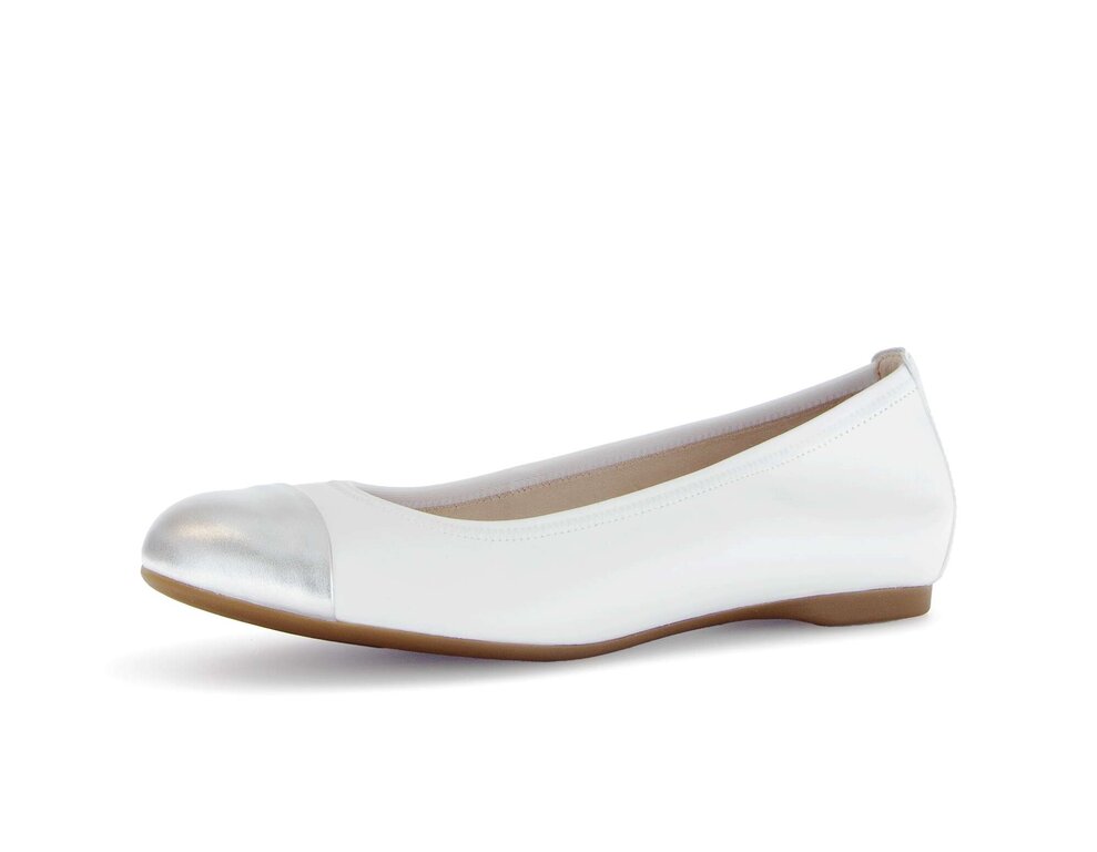 Eleganta ballerinor - 64.126.21 - Materialblandning skinn