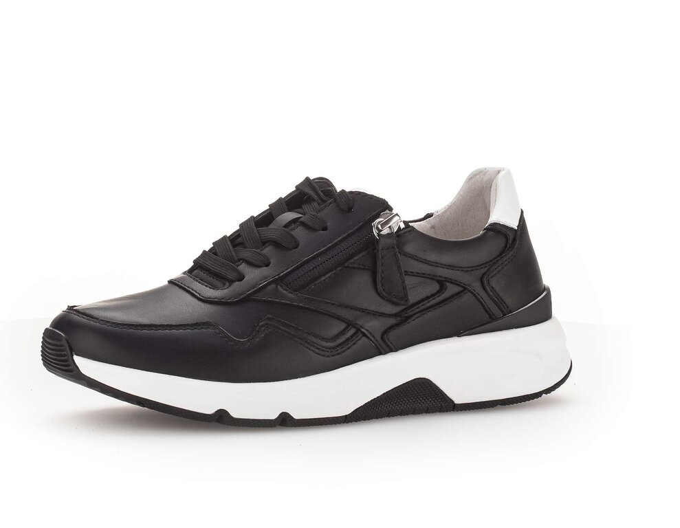 Sneaker low - 66.896.67 - Glattleder schwarz | Gabor