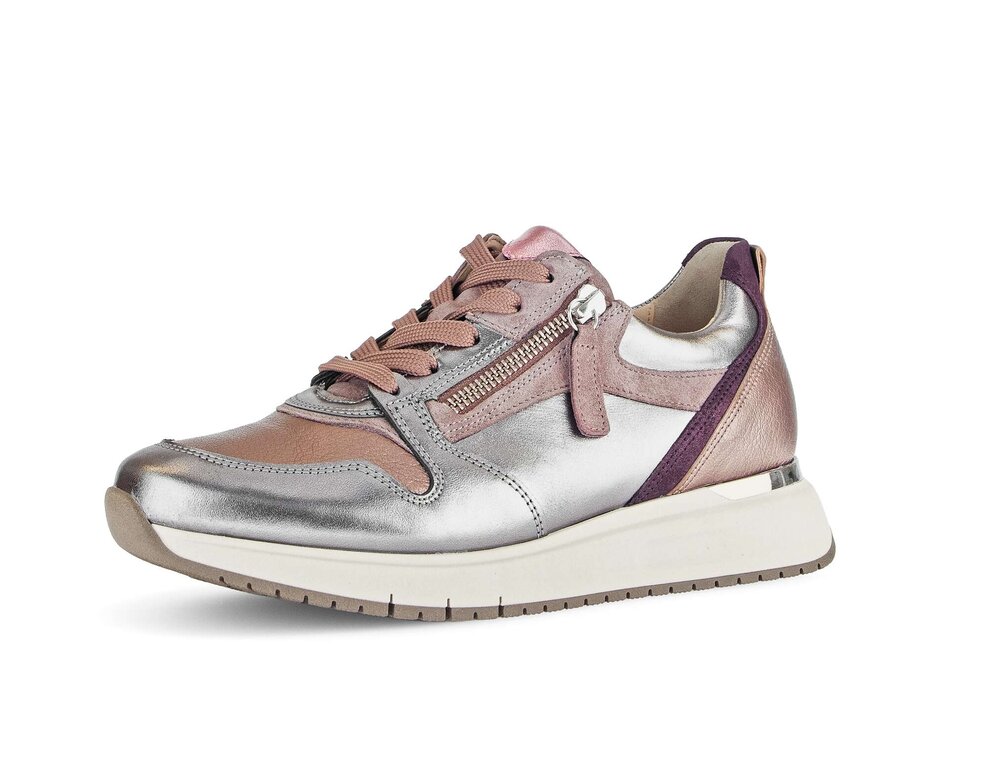 Sneaker low - 76.446.63 - Materialblandning skinn