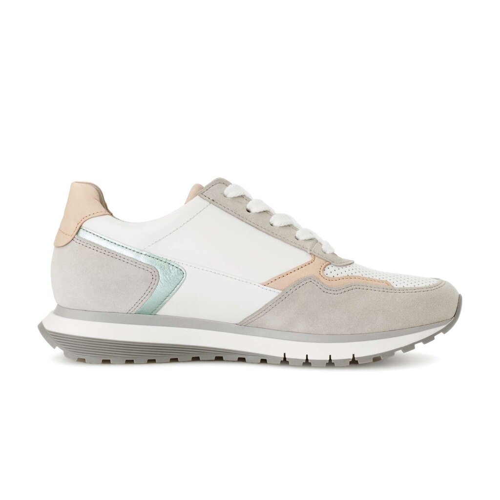 Lage sneaker - 86.378.64 - Materiaalcombi leer multicolour